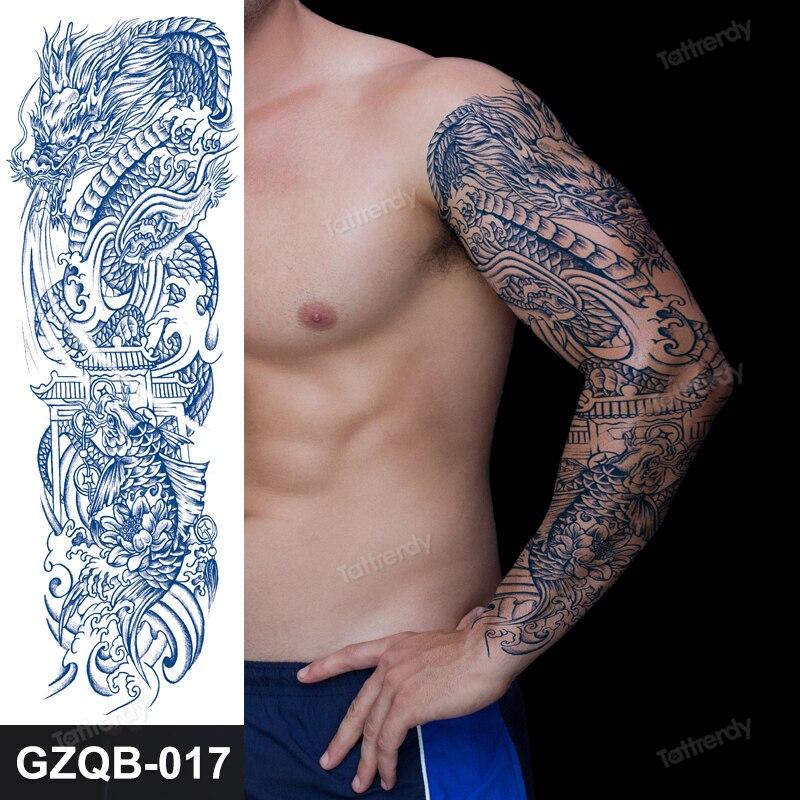 Dragon sleeve tattoo ideas - Bronctattooaus.com